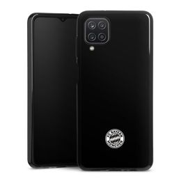 DeinDesign Galaxy A12 Handy Silikon H&uuml;lle Case schwarz Handyh&uuml;lle Fc Bayern M&uuml;nchen Fcb Official Licensed Product