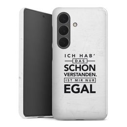 DeinDesign Galaxy S26 Handy Premium Case Smartphone Handyh&uuml;lle Schutzh&uuml;lle gl&auml;nzend Spruch Sayings Statement Premium Case