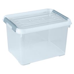 curver Aufbewahrungsbox 'Handy+' transluzent blau 29 x 26 x 40 cm 20 l