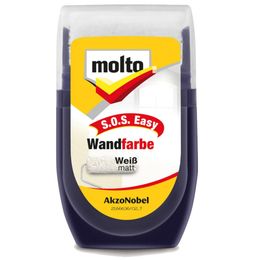 Molto Wandfarbe 'S.O.S. Easy' wei&szlig; 30 ml