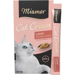 Katzenfutter 'Cat Cream' Lachs 6 x 15 g