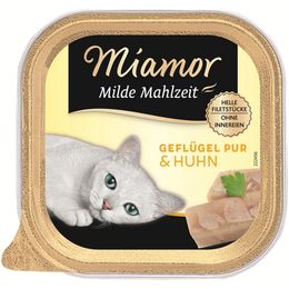 Katzenfutter 'Milde Mahlzeit' Gefl&uuml;gel und Huhn 100 g