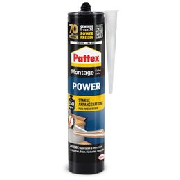 Pattex Montagekleber 'Power' wei&szlig; 370 g