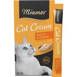 Katzenfutter 'Cat Cream' Multi-Vitamin 6 x 15 g