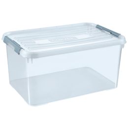 curver Aufbewahrungsbox 'Handy+' transluzent blau 40 x 29 x 60 cm 50 l