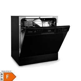 Klarstein Amazonia 8 Neo Tischgeschirrsp&uuml;ler 8 Programme LED-Display Schwarz