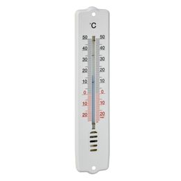 Tfa Dostmann Innen- oder Au&szlig;enthermometer Kunststoff wei&szlig; 4,4 x 0,9 x 20,7 cm