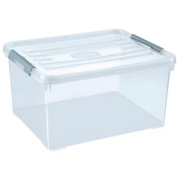 curver Aufbewahrungsbox 'Handy+' transluzent blau 39 x 25 x 49 cm 35 l