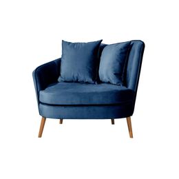 Max Winzer Sessel Miranda blau Ma&szlig;e (cm): B: 106 H: 88 Sessel & Hocker > Sessel nach Material > Stoff Sessel &raquo; Sofa DE