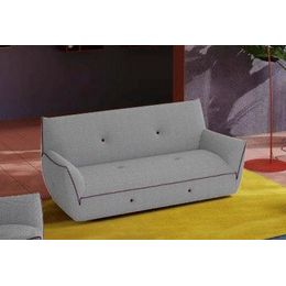 2,5-Sitzer Egoitaliano "Yuki, extravagantes Design und h&ouml;chster Sitzkomfort, tolle Details", lila (fumo, violett), B:200cm H:85cm T:90cm, Microfaser BOUNCE (80% Polyamid, 20% Elastan), Sofas, Solit&auml;rm&ouml;bel, mit bioelasatische MIcrofaser BOUNCE bezogen