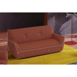 2,5-Sitzer Egoitaliano "Yuki, extravagantes Design und h&ouml;chster Sitzkomfort, tolle Details", braun (palinuro, hellgrau), B:200cm H:85cm T:90cm, Microfaser BOUNCE (80% Polyamid, 20% Elastan), Sofas, Solit&auml;rm&ouml;bel, mit bioelasatische MIcrofaser BOUNCE bezogen