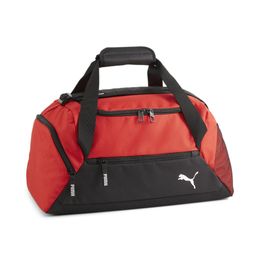 Sporttasche Puma "TEAMGOAL TEAMBAG S", Puma rot, Puma schwarz, Obermaterial: 100% Polyester, Taschen Sporttasche, f&uuml;r Erwachsene, f&uuml;r Fu&szlig;ball, kleine Gr&ouml;&szlig;e, aus Polyester