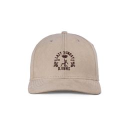 Flex Cap Djinns "Djinns 6 Panel TrueFit Cap Lazy Classic", Gr. onesize, beige (stone), 60% Baumwolle, 40% Polyester, Caps