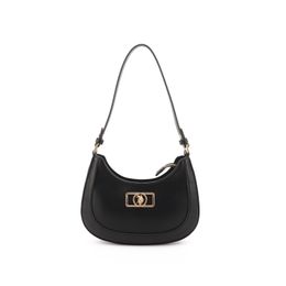 Schultertasche U.S. Polo Assn. "JONES CHIC SMALL HOBO BAG. Damen", Damen, Gr. B/H/T: 5cm x 21cm onesize, schwarz, Polyurethan, Taschen Schultertasche, Schultertasche Damen, Abendtasche, Fashion, Lifestyle, Sale