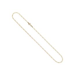 Goldkette Jobo "Figarokette 2,3 mm", gelbgold 333, Halsketten, Damen, Gelbgold 333, L: 45, Goldkette, 8 Karat 333 Gold massiv 45 cm