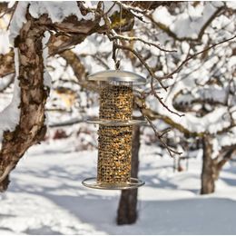 Futterspender Windhager, silberfarben, Futterautomaten