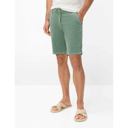 Bermudas Brax "Style BALU", Herren, Gr. 40, Normalgr&ouml;&szlig;en, hellkhaki, Web, 51% Baumwolle, 32% Lyocell, 14% Viskose, 3% Elasthan, Hosen Bermudas