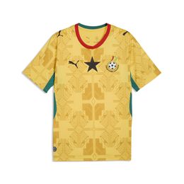 Trainingsshirt Puma "Ghana 2026 Ausw&auml;rtstrikot Herren", Damen, Gr. L, sunny gelb archive gold, Obermaterial: 100% Polyester. Rippe: 100% Polyester. Einsatz: 100% Polyester, regular fit, Rundhals, Shirts