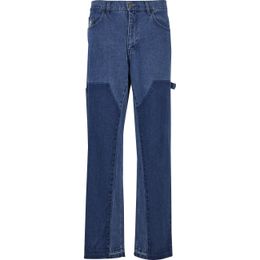 Bequeme Jeans Karl Kani "Karl Kani Karl Kani OG Washed Denim Carpenter Pants", Herren, Gr. 32, Normalgr&ouml;&szlig;en, indigo, 100% Baumwolle, unifarben, Jeans