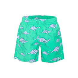 Badeshorts Chiemsee, Jungen, Gr. 122/128, gr&uuml;n (marine gr&uuml;n), 100% Polyester, Badehosen Badeshorts