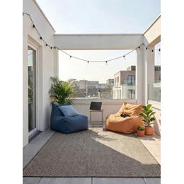 In- & Outdoor-Teppich Rowan Lila 120x170 cm - Teppich f&uuml;r Balkon, Terrasse & Garten