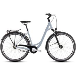 Cube Town One Cityrad Easy Entry 28" polargrey'n'white 45 cm