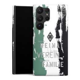 DeinDesign Galaxy S23 Ultra Handy Premium Case Smartphone Handyh&uuml;lle Schutzh&uuml;lle matt Borussia M&ouml;nchengladbach Official Licensed Product Statement Premium Case