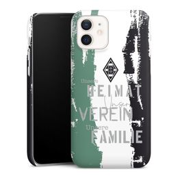DeinDesign iPhone 12 Handy Premium Case Smartphone Handyh&uuml;lle Schutzh&uuml;lle matt Official Licensed Product Borussia M&ouml;nchengladbach Statement Premium Case