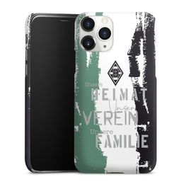 DeinDesign iPhone 11 Pro Handy Premium Case Smartphone Handyh&uuml;lle Schutzh&uuml;lle matt Borussia M&ouml;nchengladbach Statement Official Licensed Product Premium Case
