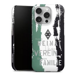 DeinDesign iPhone 16 Pro Handy Premium Case Smartphone Handyh&uuml;lle Schutzh&uuml;lle matt Borussia M&ouml;nchengladbach Official Licensed Product Statement Premium Case