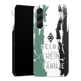 DeinDesign Galaxy A55 5G Handy Premium Case Smartphone Handyh&uuml;lle Schutzh&uuml;lle matt Borussia M&ouml;nchengladbach Official Licensed Product Statement Premium Case