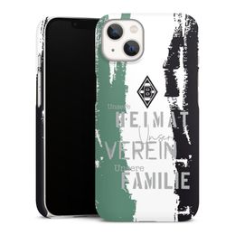DeinDesign iPhone 13 Handy Premium Case Smartphone Handyh&uuml;lle Schutzh&uuml;lle matt Borussia M&ouml;nchengladbach Official Licensed Product Statement Premium Case