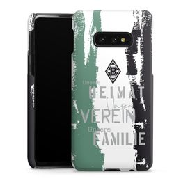 DeinDesign Galaxy S10e Handy Premium Case Smartphone Handyh&uuml;lle Schutzh&uuml;lle matt Borussia M&ouml;nchengladbach Official Licensed Product Statement Premium Case