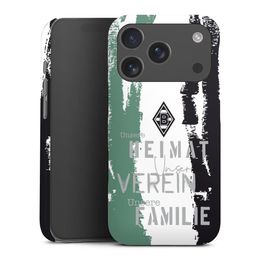 DeinDesign iPhone 17 Pro Handy Premium Case Smartphone Handyh&uuml;lle Schutzh&uuml;lle gl&auml;nzend Borussia M&ouml;nchengladbach Official Licensed Product Statement Premium Case