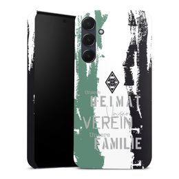 DeinDesign Galaxy A55 5G Handy Premium Case Smartphone Handyh&uuml;lle Schutzh&uuml;lle gl&auml;nzend Borussia M&ouml;nchengladbach Official Licensed Product Statement Premium Case
