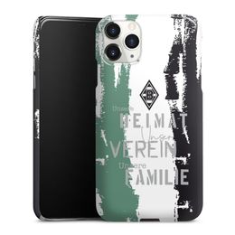 DeinDesign iPhone 11 Pro Max Handy Premium Case Smartphone Handyh&uuml;lle Schutzh&uuml;lle gl&auml;nzend Borussia M&ouml;nchengladbach Statement Official Licensed Product Premium 