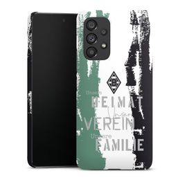 DeinDesign Galaxy A53 5G Handy Premium Case Smartphone Handyh&uuml;lle Schutzh&uuml;lle gl&auml;nzend Borussia M&ouml;nchengladbach Statement Official Licensed Product Premium Case
