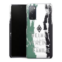 DeinDesign Galaxy S20 FE Handy Premium Case Smartphone Handyh&uuml;lle Schutzh&uuml;lle gl&auml;nzend Borussia M&ouml;nchengladbach Statement Official Licensed Product Premium Case