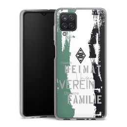 DeinDesign Galaxy A12 Handy Silikon H&uuml;lle Case transparent Handyh&uuml;lle Borussia M&ouml;nchengladbach Statement Official Licensed Product Silikon Case