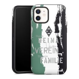 DeinDesign iPhone 12 mini Handy Panzer Handyh&uuml;lle robuste Outdoor H&uuml;lle Schutzh&uuml;lle matt Official Licensed Product Borussia M&ouml;nchengladbach Statement Tough Case