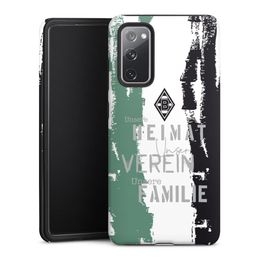 DeinDesign Galaxy S20 FE Handy Panzer Handyh&uuml;lle robuste Outdoor H&uuml;lle Schutzh&uuml;lle matt Borussia M&ouml;nchengladbach Statement Official Licensed Product Tough Case