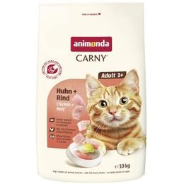 animonda Carny Trockenfutter Katze Adult Huhn und Rind 10 kg