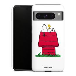 DeinDesign Google Pixel 8 Pro Handy Panzer Handyh&uuml;lle robuste Outdoor H&uuml;lle Schutzh&uuml;lle matt Snoopy Peanuts Official Licensed Product Tough Case
