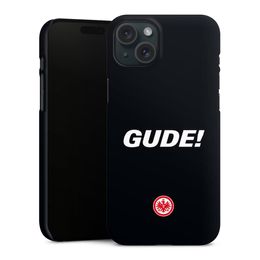 DeinDesign iPhone 15 Plus Handy Premium Case Smartphone Handyh&uuml;lle Schutzh&uuml;lle matt Bundesliga Eintracht Frankfurt Official Licensed Product Premium Case