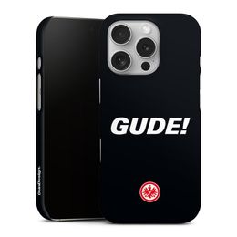 DeinDesign iPhone 16 Pro Handy Premium Case Smartphone Handyh&uuml;lle Schutzh&uuml;lle matt Bundesliga Eintracht Frankfurt Official Licensed Product Premium Case