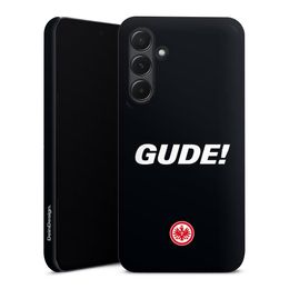 DeinDesign Galaxy A35 5G Handy Premium Case Smartphone Handyh&uuml;lle Schutzh&uuml;lle matt Bundesliga Eintracht Frankfurt Official Licensed Product Premium Case
