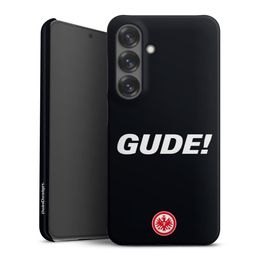DeinDesign Galaxy S25 Handy Premium Case Smartphone Handyh&uuml;lle Schutzh&uuml;lle matt Bundesliga Eintracht Frankfurt Official Licensed Product Premium Case