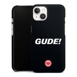 DeinDesign iPhone 14 Handy Premium Case Smartphone Handyh&uuml;lle Schutzh&uuml;lle matt Bundesliga Eintracht Frankfurt Official Licensed Product Premium Case