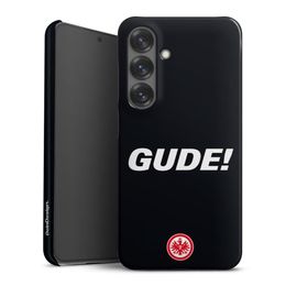 DeinDesign Galaxy S25 Handy Premium Case Smartphone Handyh&uuml;lle Schutzh&uuml;lle gl&auml;nzend Bundesliga Eintracht Frankfurt Official Licensed Product Premium Case