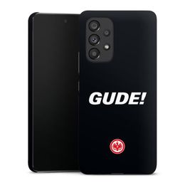 DeinDesign Galaxy A53 5G Handy Premium Case Smartphone Handyh&uuml;lle Schutzh&uuml;lle gl&auml;nzend Bundesliga Official Licensed Product Eintracht Frankfurt Premium Case